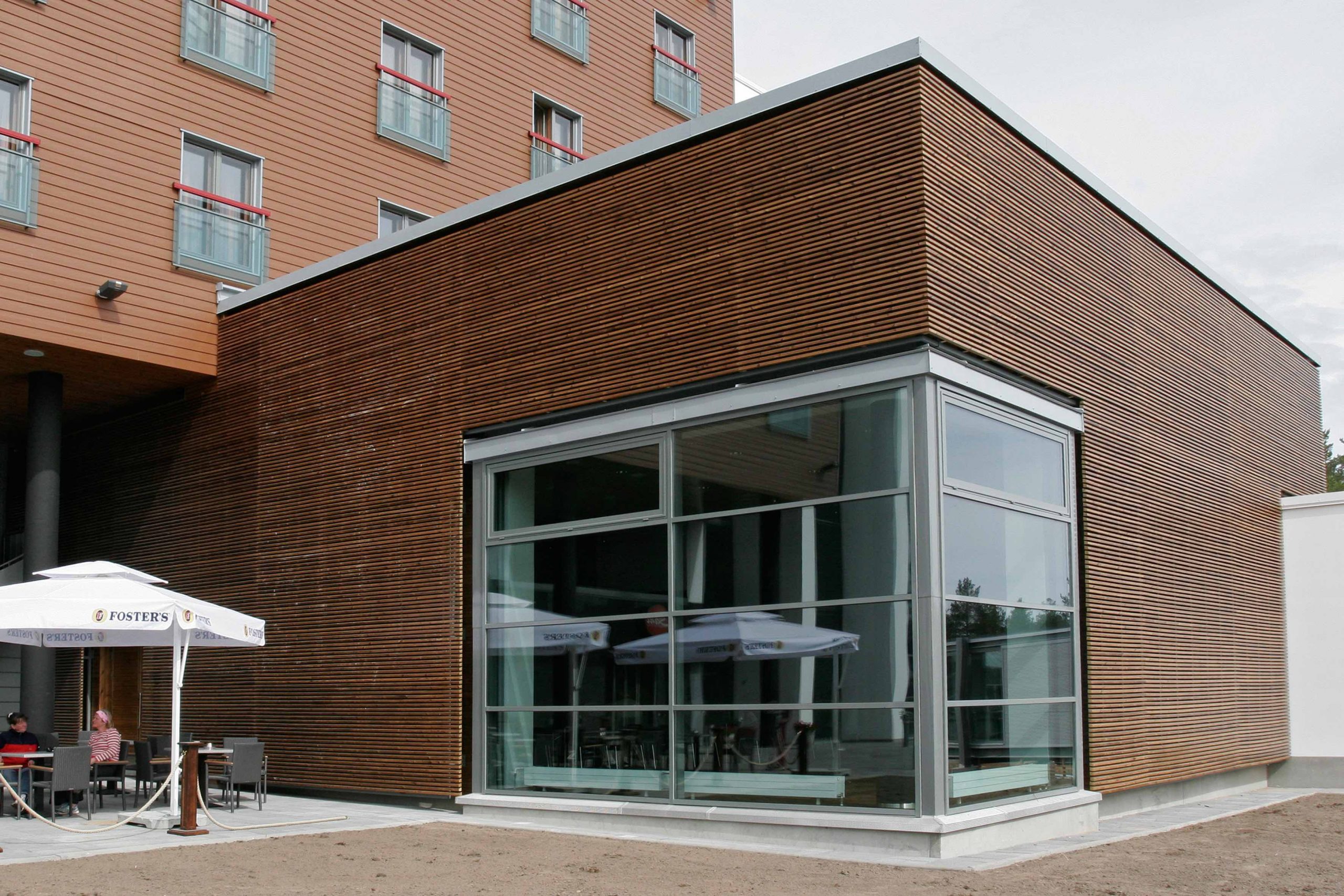 Брусок «Термоясень» 40×40 мм | Thermodecking